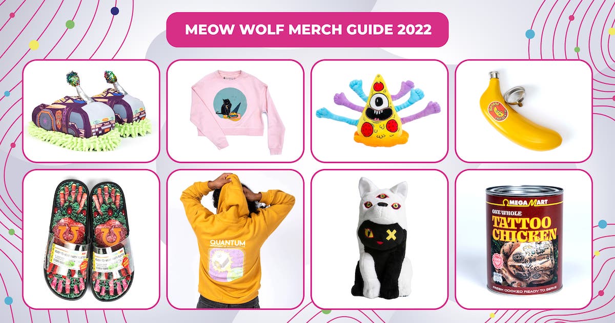 Meow Wolf’s Merch Gift Guide 2022 | Meow Wolf